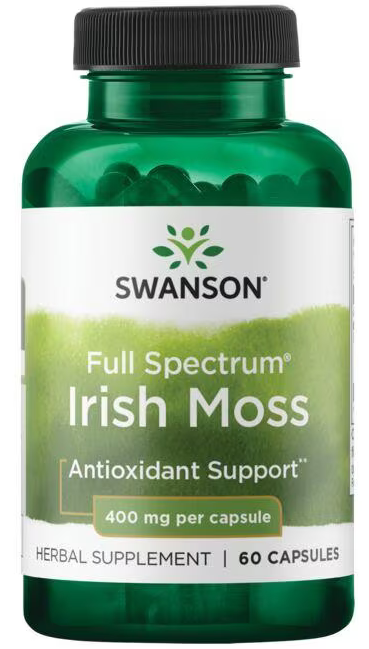 Swanson Irish Moss 400mg 60s – naturezone
